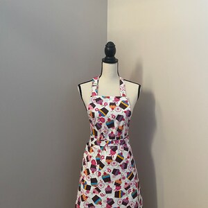 Cupcake Apron~ Birthday Apron~ Cake Apron~ Baker Apron~ Birthday Gift ...