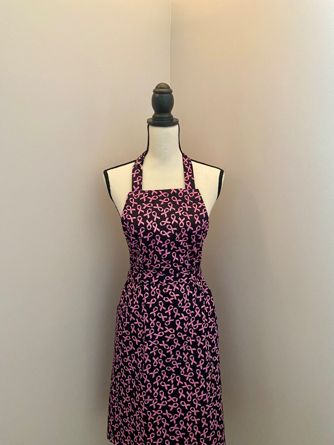 Breast Cancer Awareness Apron, October Apron, Pink Ribbon Apron, Breast ...