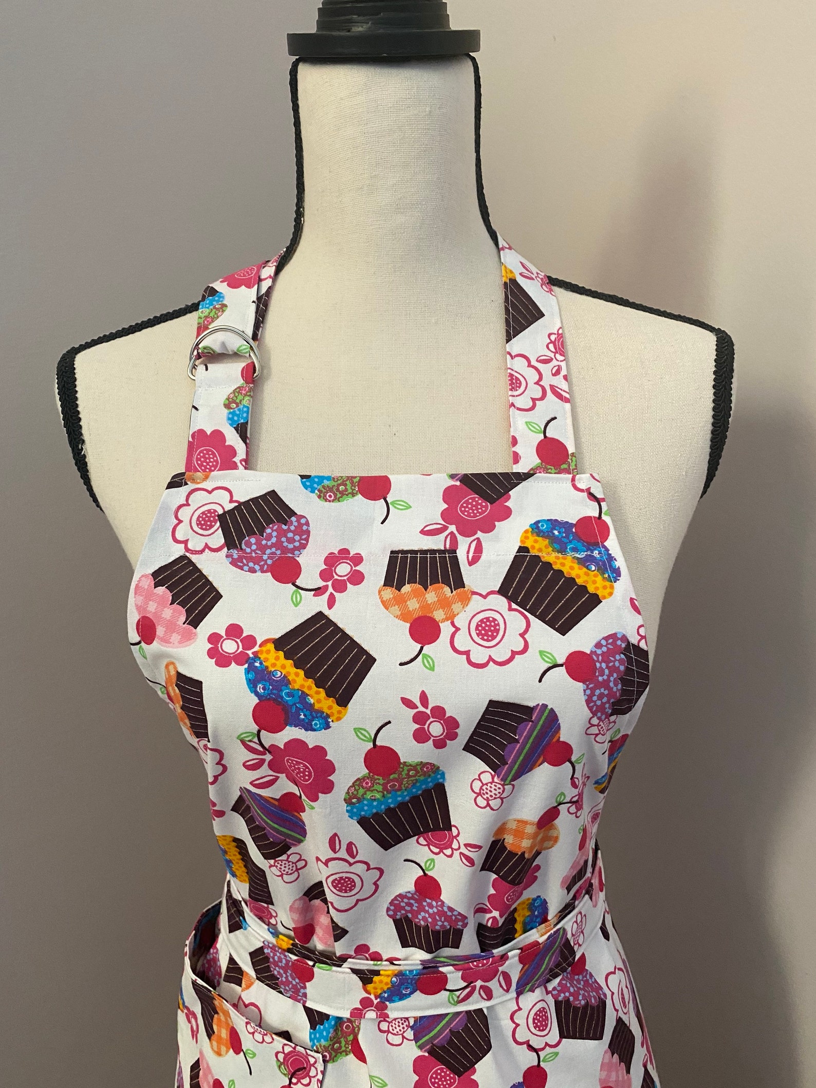 Cupcake Apron Birthday Apron Cake Apron Baker Apron - Etsy