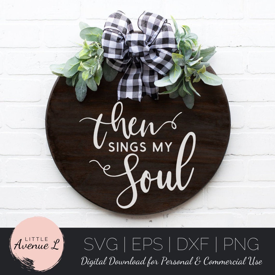 Then Sings My Soul SVG Hymn SVG Christian SVG Church - Etsy