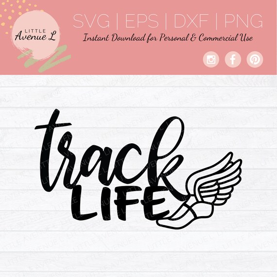 Track Life SVG Track SVG Track Clipart Sports SVG - Etsy Finland