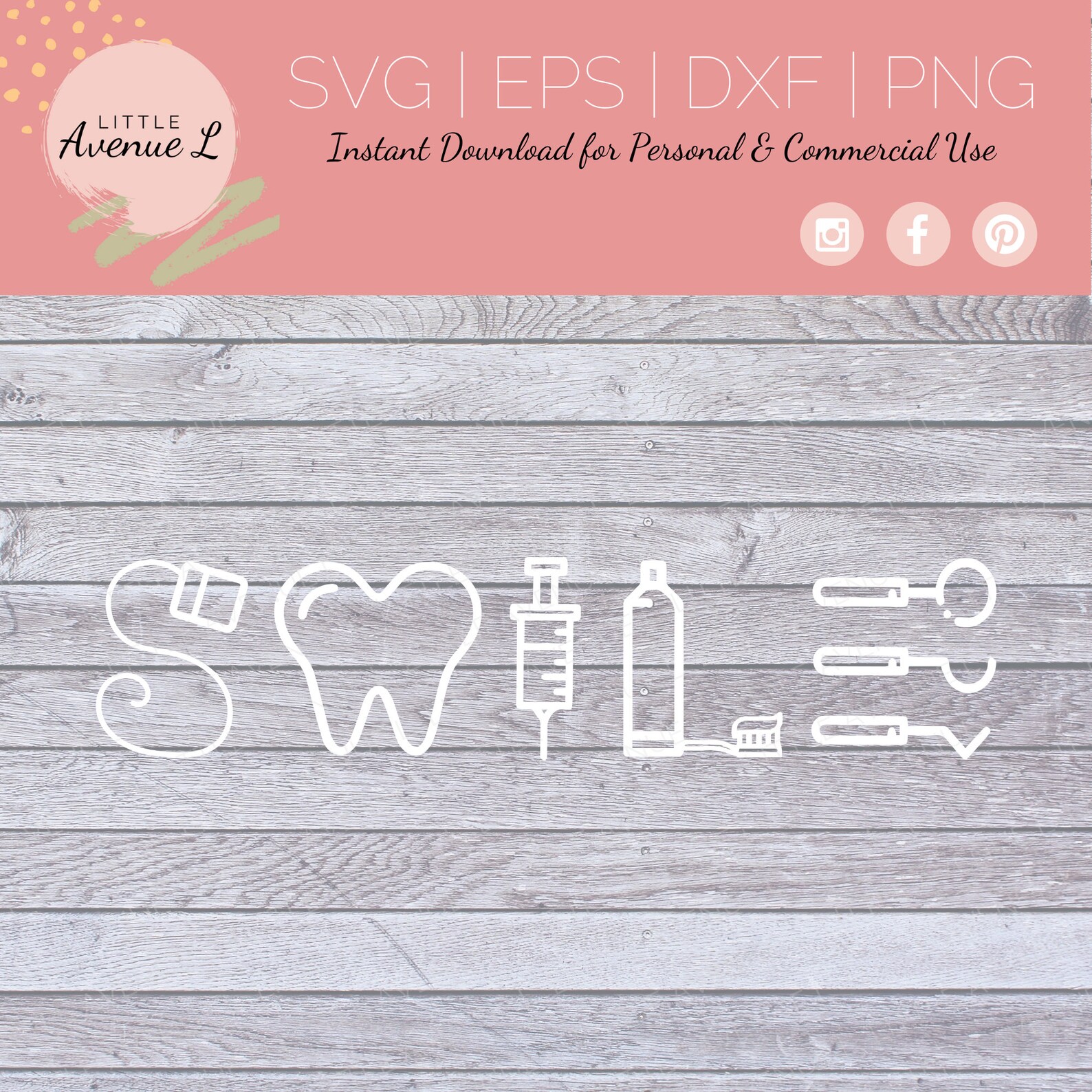 Dentist SVG Dentist Gift Smile SVG Dental Hygienist | Etsy