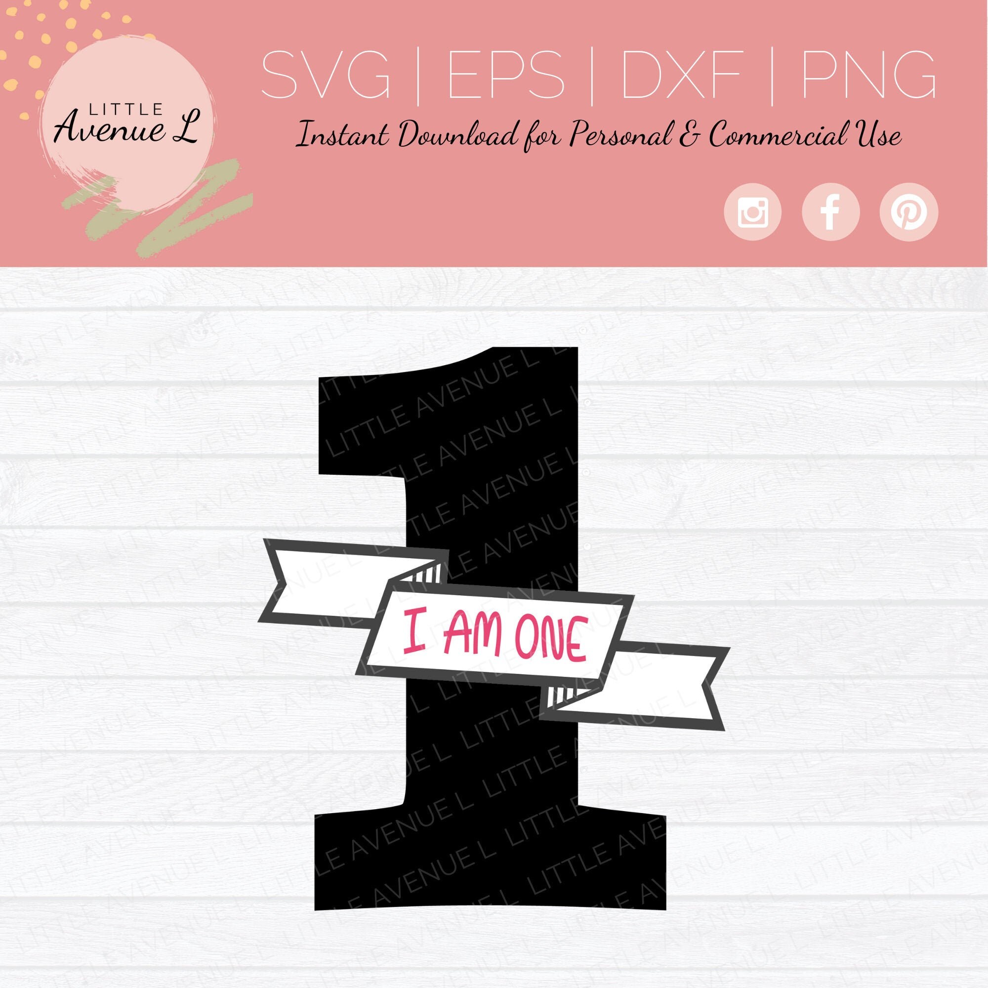 I am one SVG First Birthday SVG Birthday svg Happy | Etsy