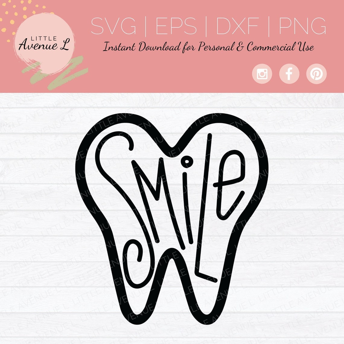 Smile Svg Dentist Svg Dentist Gift Dental Hygienist | Etsy