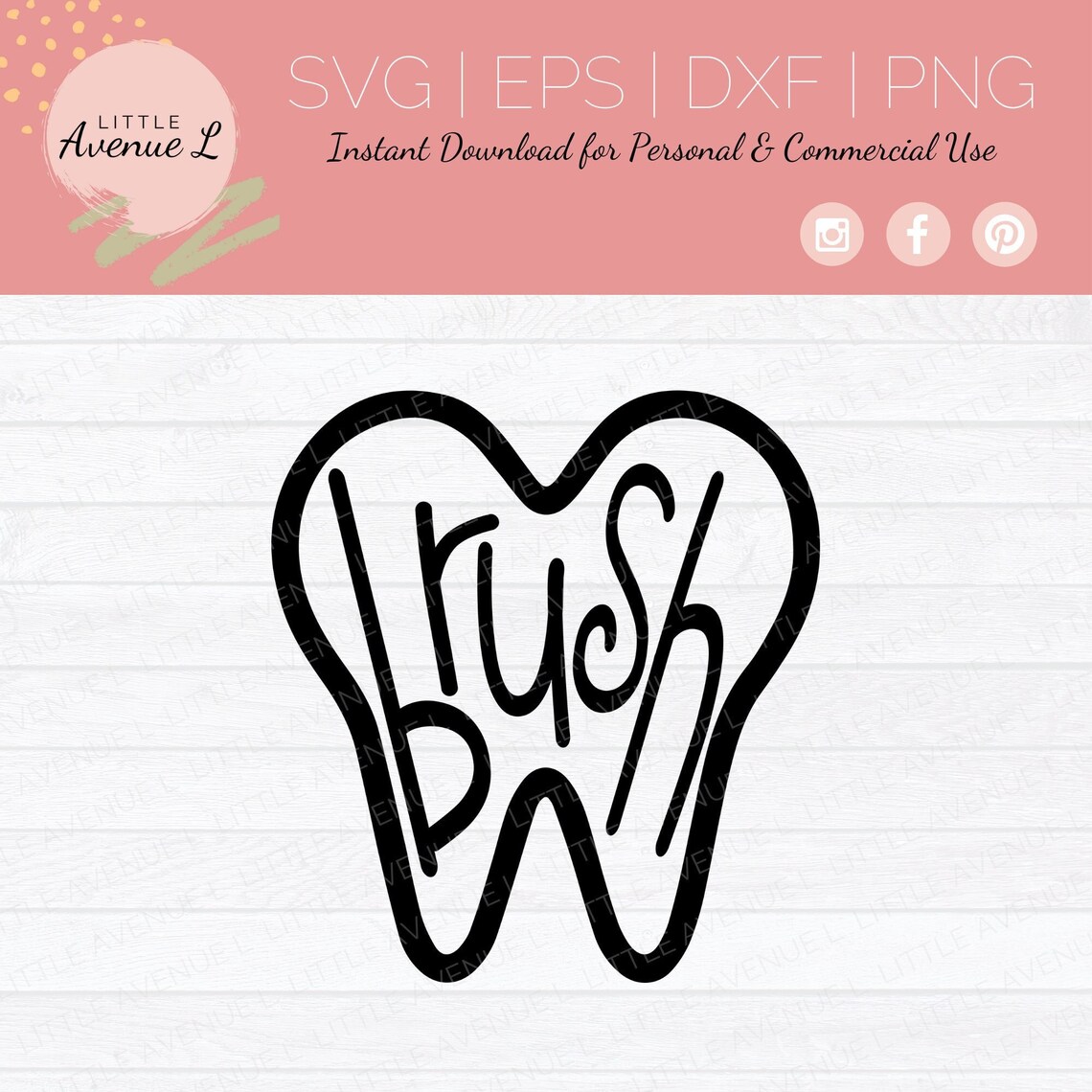 Brush Svg Dentist Svg Dentist Gift Dental Hygienist | Etsy