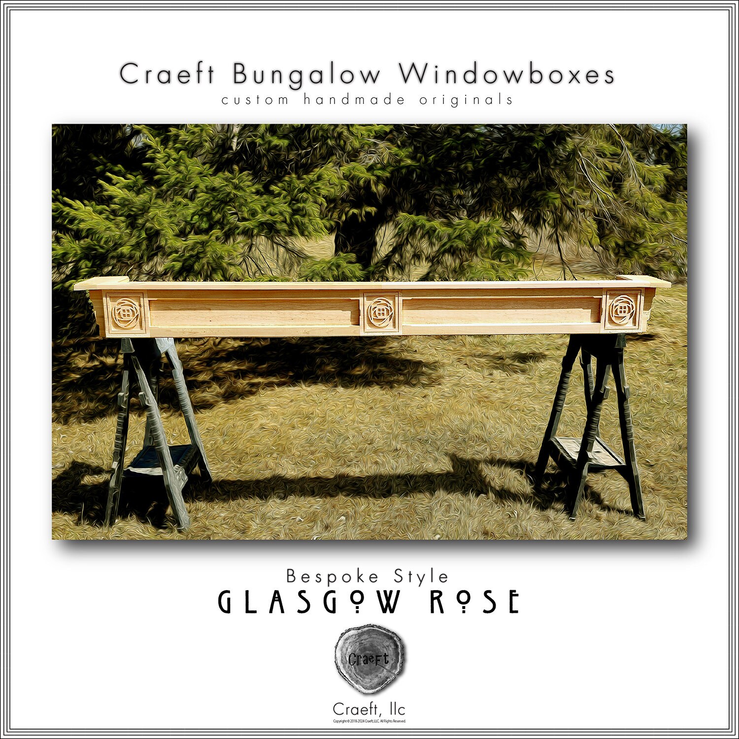 Bespoke Bungalow Style Windowbox Glasgow Rose With Corbels - Etsy