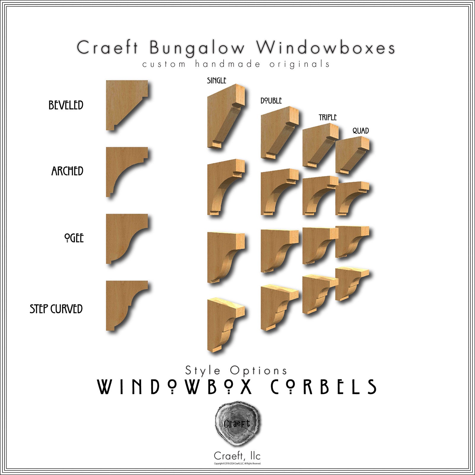 Chicago Bungalow Style Windowbox Corbels - Etsy