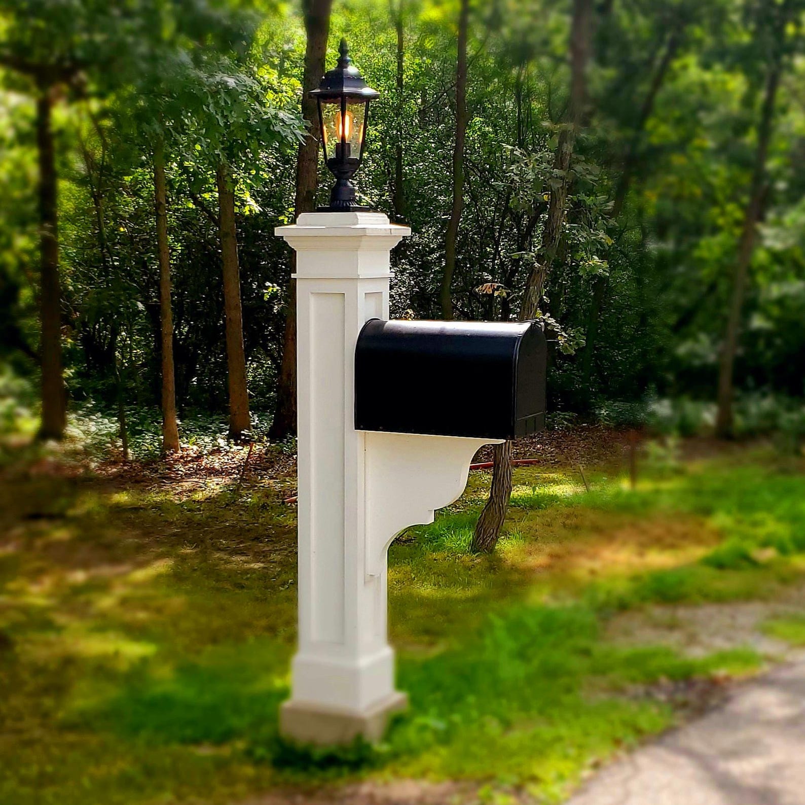 Farmhouse Style Mailbox - Etsy