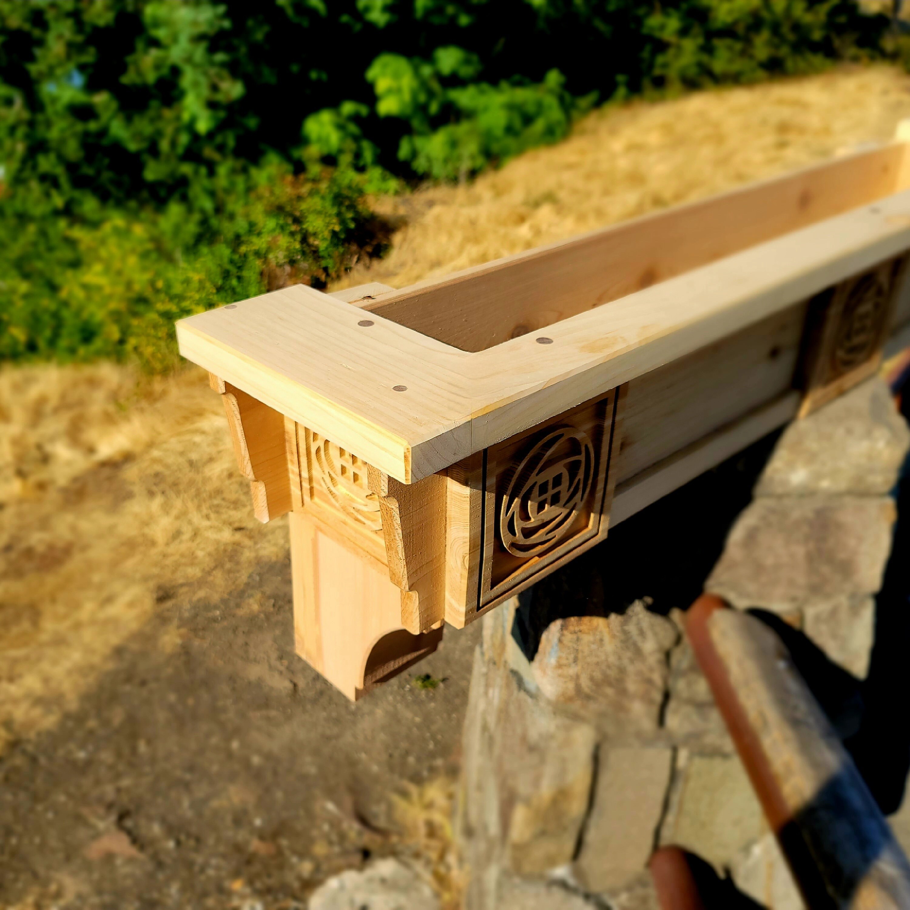 Bespoke Bungalow Style Windowbox Glasgow Rose With Corbels - Etsy