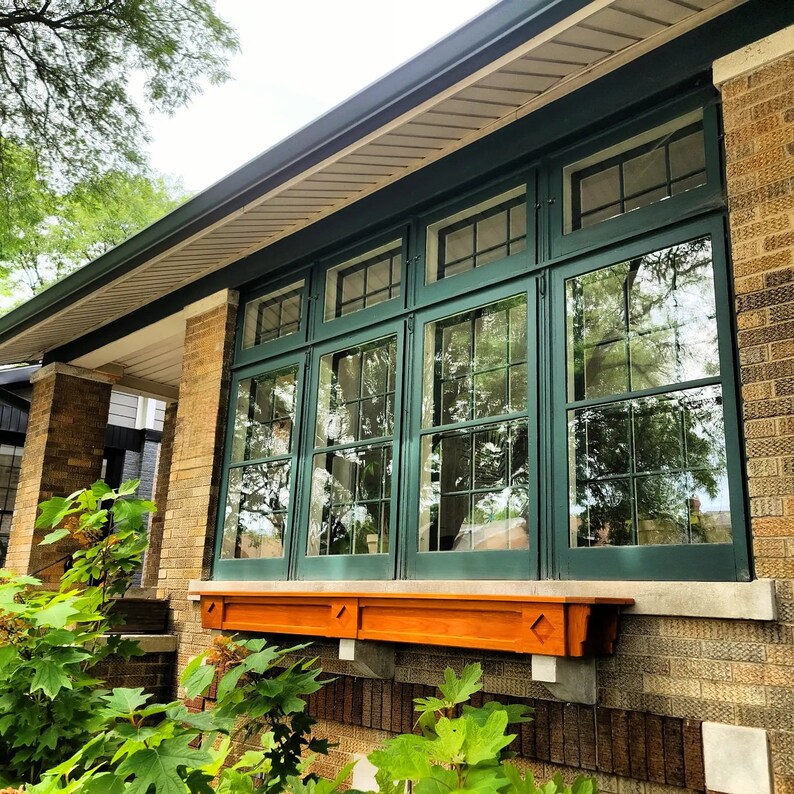Chicago Style Bungalow Windowbox – Chicago Craftsman - Small Single ...