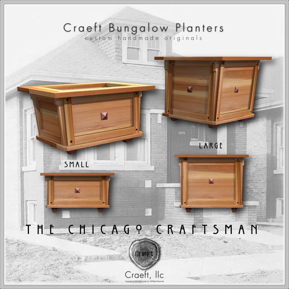 Craftsman Style Porch Planter Boxes Building Modern Planter Boxes For