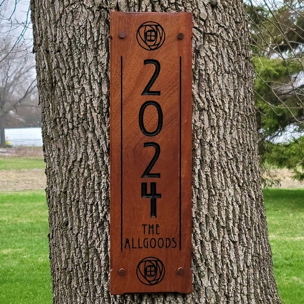 Craftsman House Numbers - Etsy