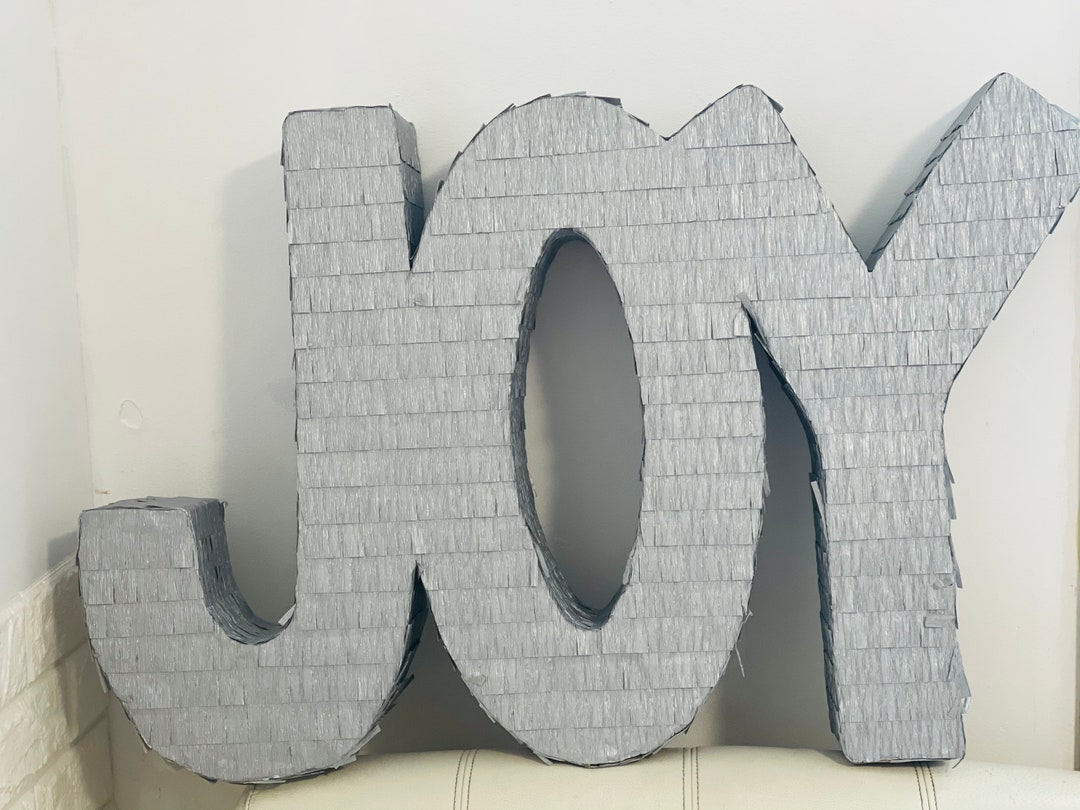 JOY Pinata, Letter Pinata, Christmas Pinata - Etsy