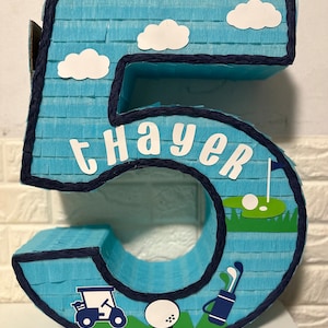 Golf Pinata, Hole in One First Birthday, Hole in One Piñata, Golf ...