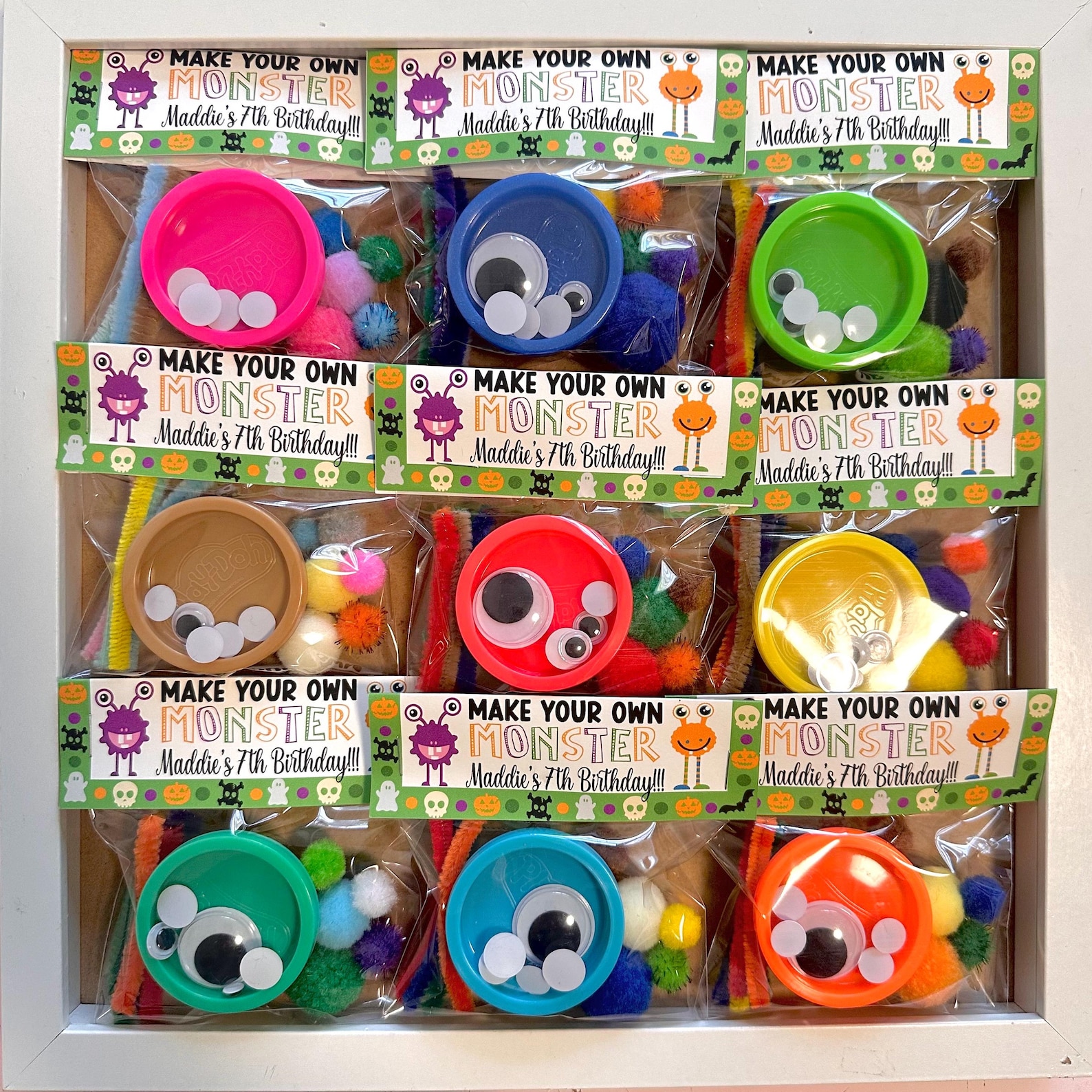 Build Your Own Monster Kits,personalized Halloween Monster Kits,kid ...