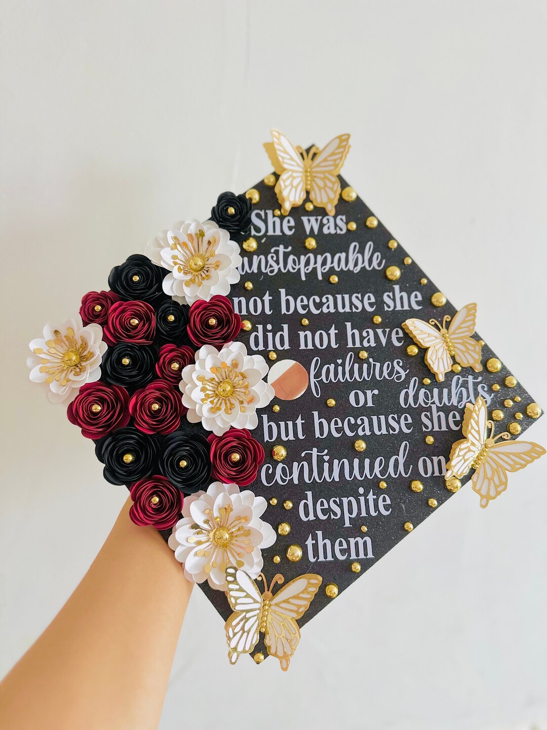 Custom Graduation Cap, Personalized Graduation Cap, Custom Grad Cap ...