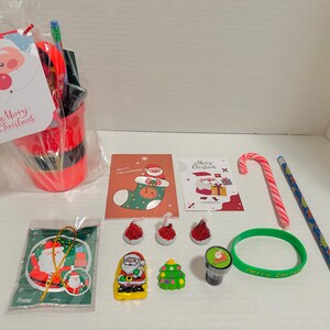 Ready to Ship Filled Christmas Goodie Bags, Mini Christmas Basket, Kids ...
