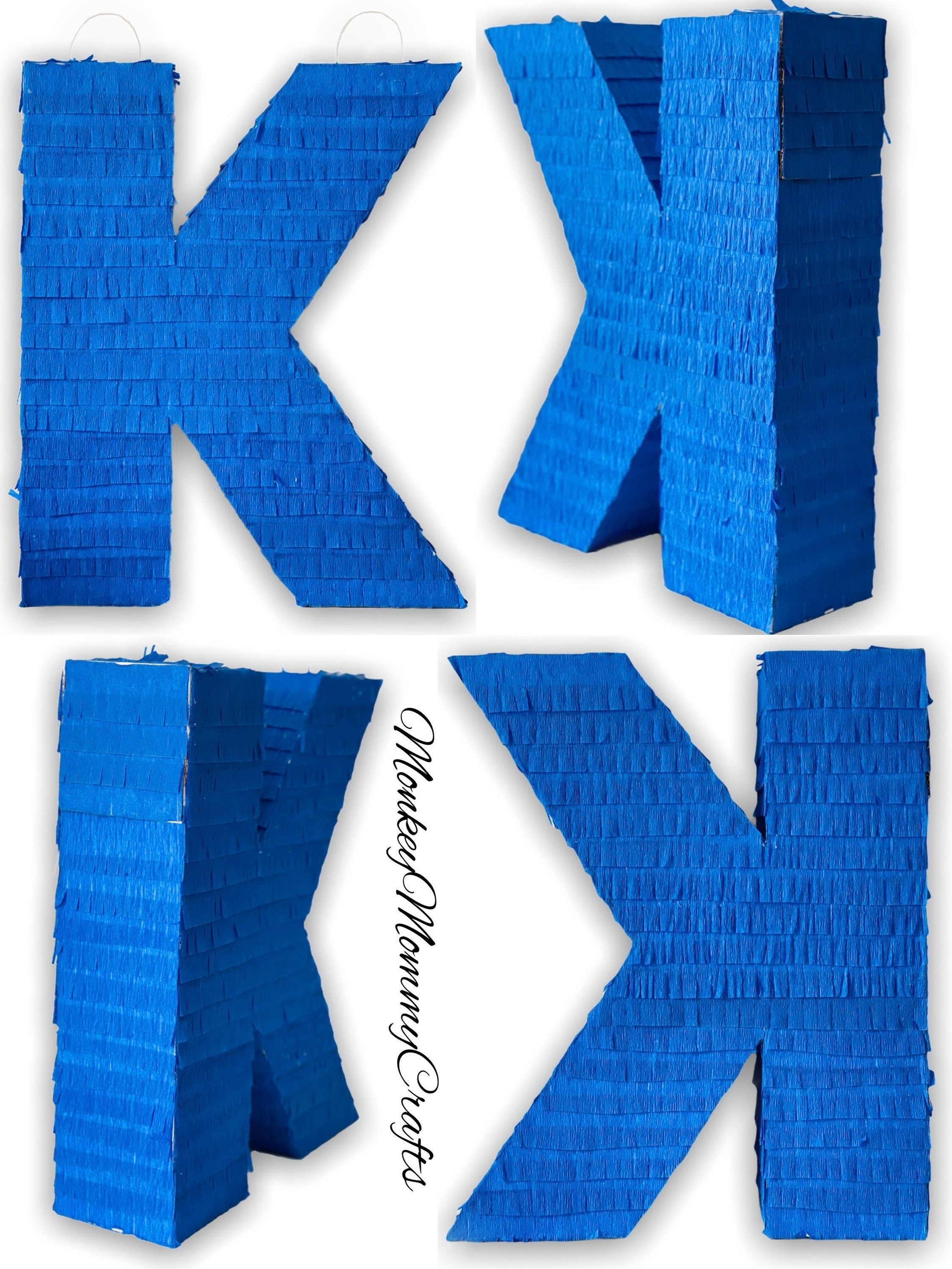Letter Number Alphabet Pinata Table Letter Decor Custom - Etsy