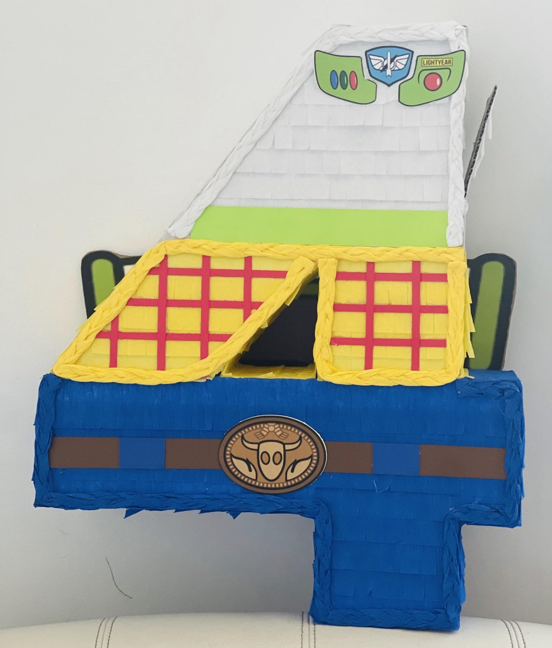 Number 4 Pinata, Custom Number Pinata, Woody and Lightyear Pinata - Etsy