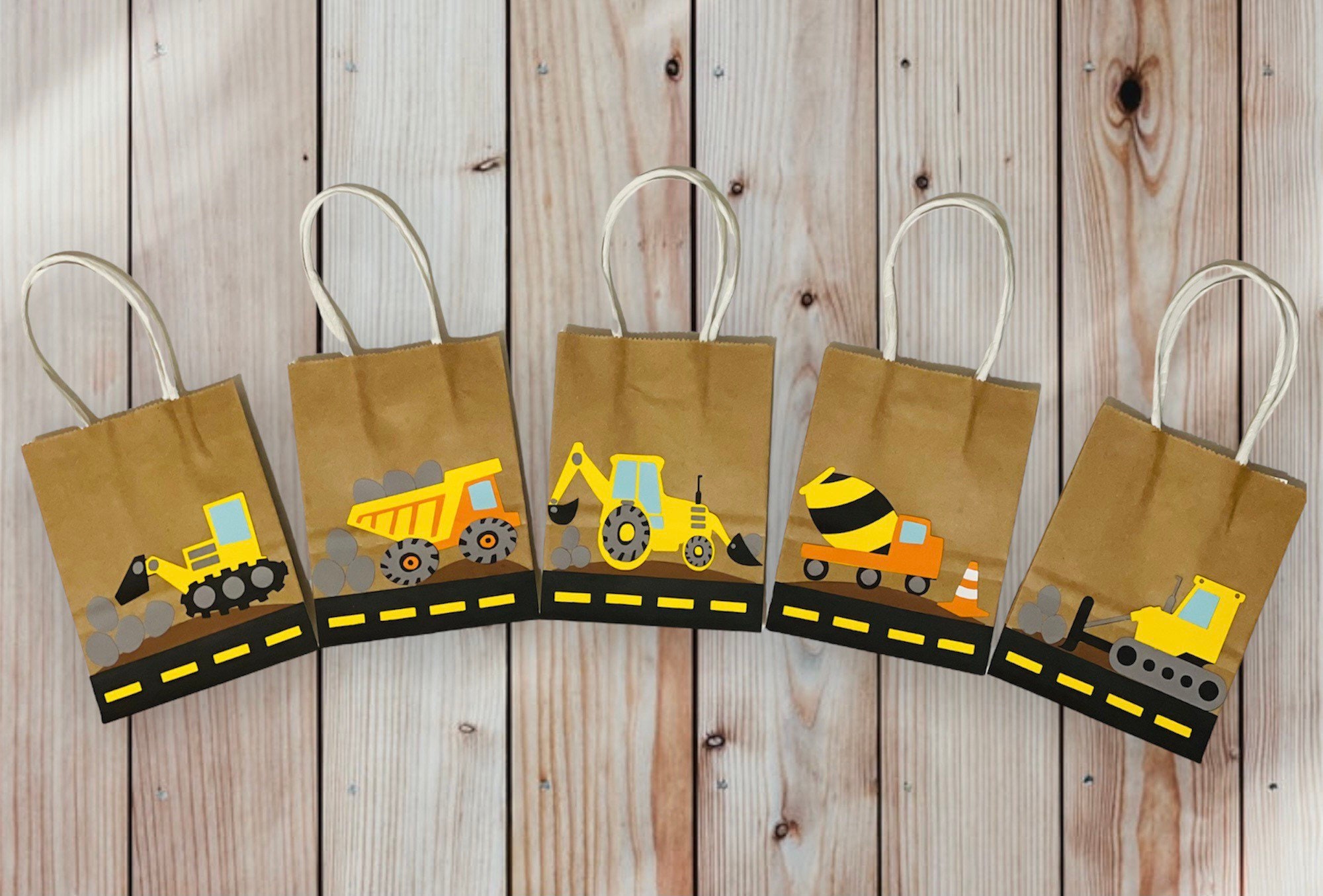 Any Number Construction Theme Pinata, Excavator Pinata, Number Pinata ...
