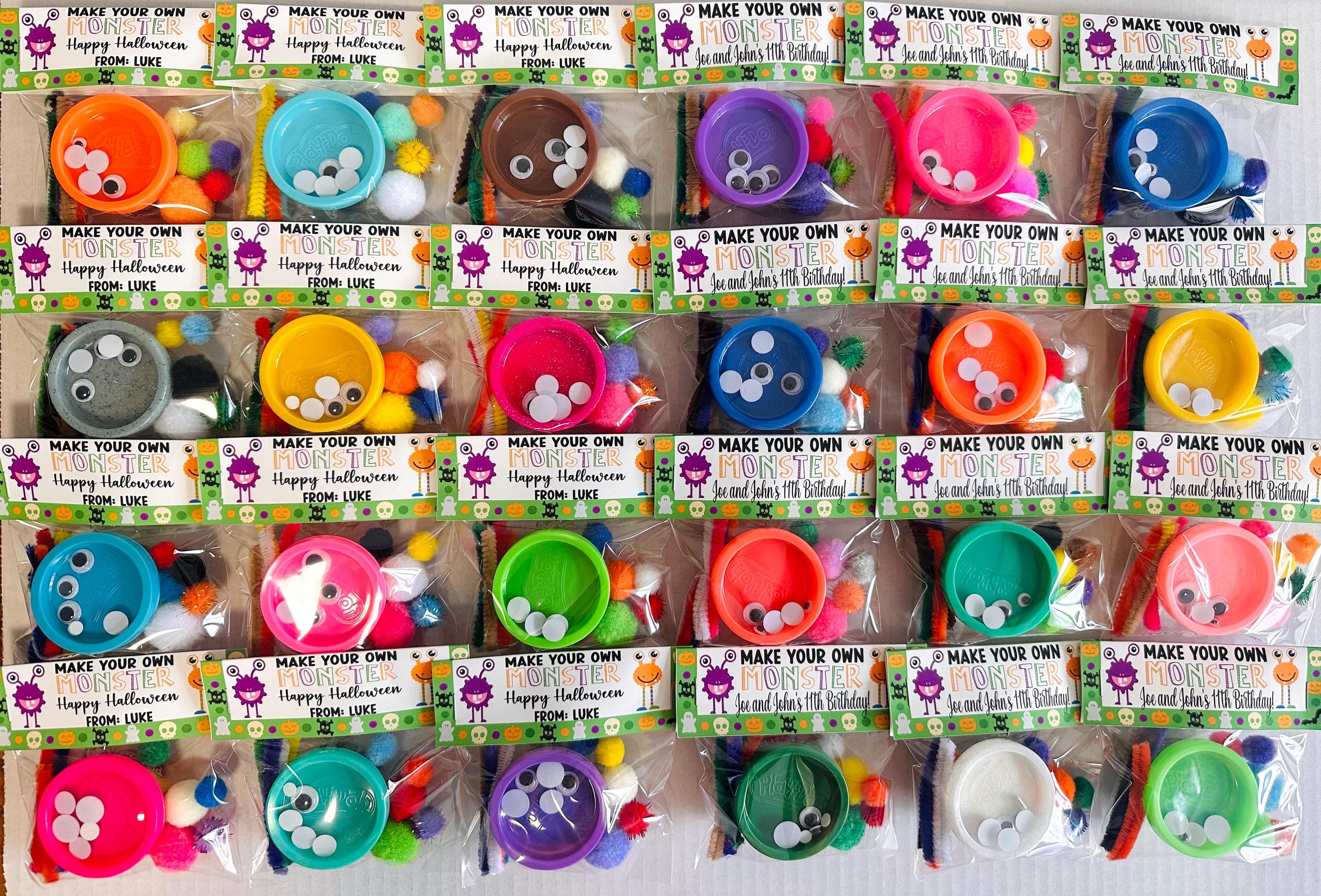 Build Your Own Monster Kits,personalized Class Monster Kits,kid Party ...