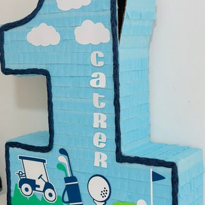 Golf Pinata, Hole in One First Birthday, Hole in One Piñata, Golf ...
