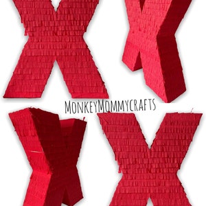 Letter Number Alphabet Pinata, Table Letter Decor, Custom Letter ...