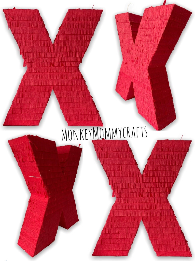 Letter & Number Alphabet Pinata Table Letter Decor Custom - Etsy