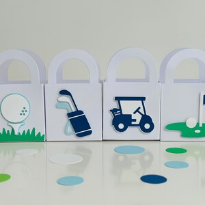 Golf Goodie Bags, Golf Party Favor Bags, Hole in One Birthday, Golf ...
