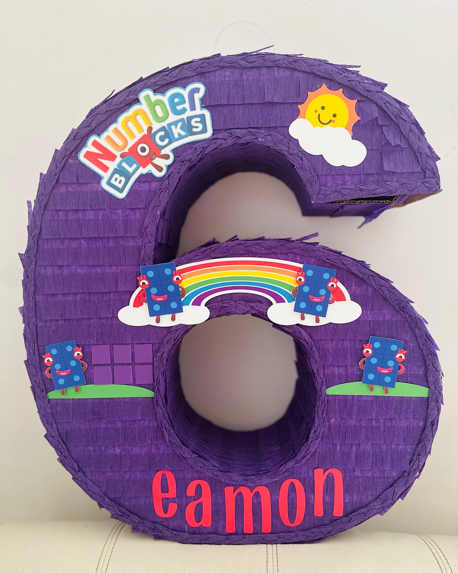 N# Blocks Pinata, Custom Number Pinata & Personalized Number Name ...