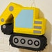 Excavator Construction Pinata, Construction Birthday Theme Pinata - Etsy