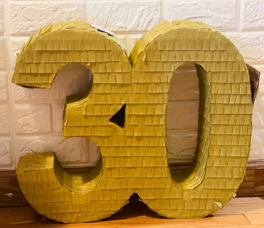 Double Digits Pinata, Double Number Pinata, Number Pinata - Etsy