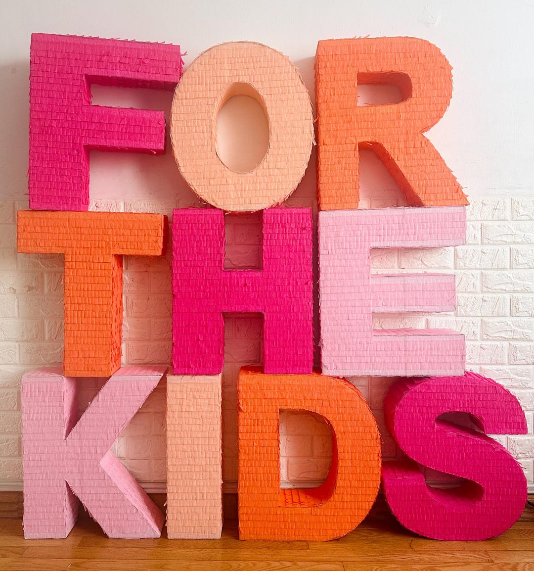 Letter Number Alphabet Pinata, Table Letter Decor, Custom Letter ...