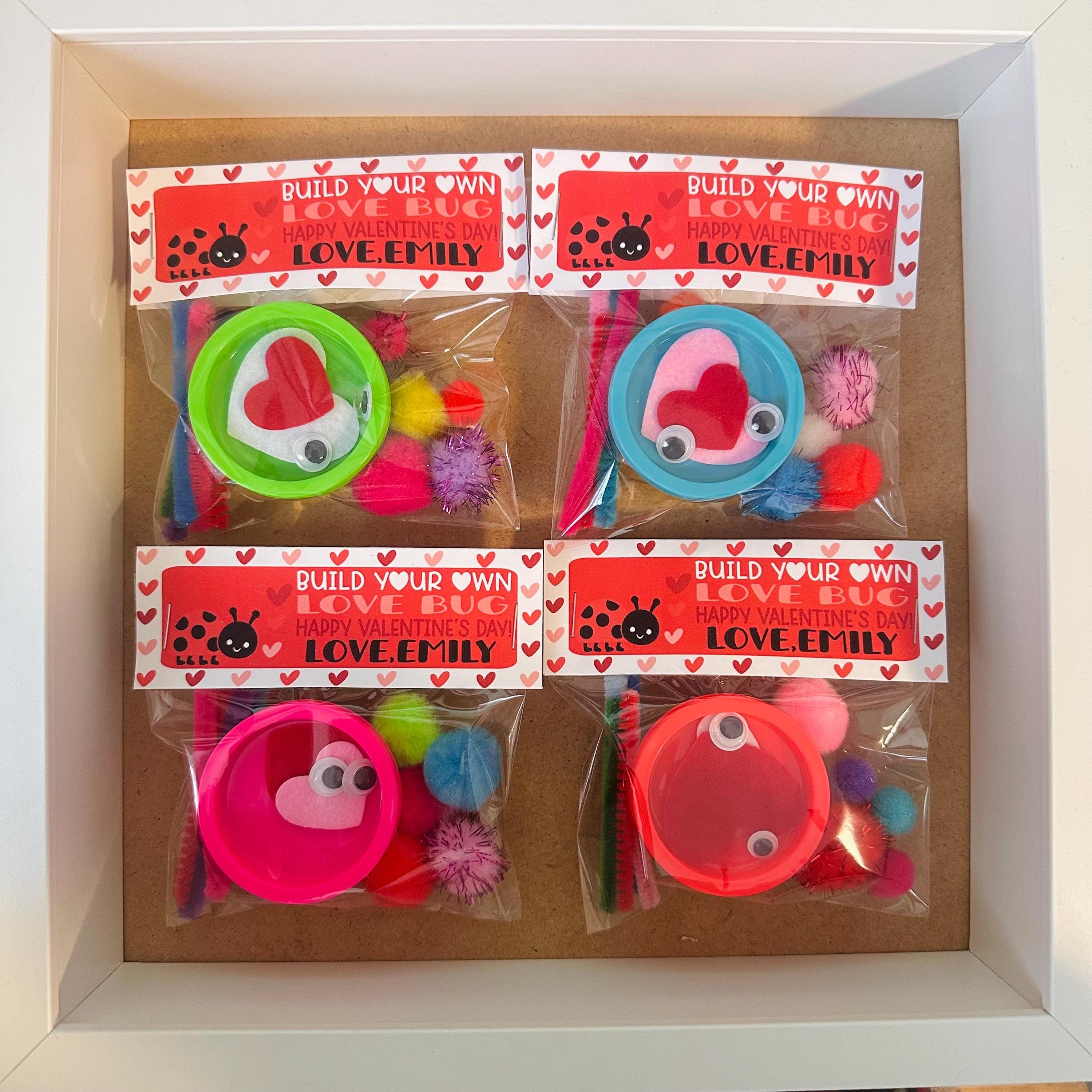 Build Your Own Love Bug Kits,kid Party Favor, Valentines Classroom Gift ...