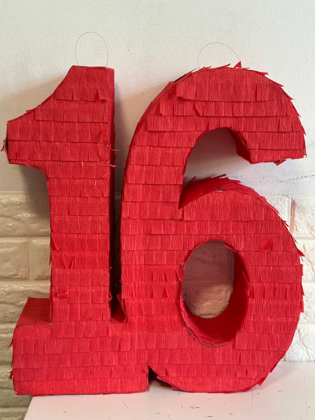Number 16 Pinata, Double Digits Pinata, Double Number Pinata, Number ...