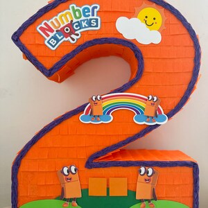 Number 2 Pinata, Custom Number Pinata & Personalized Number Name Piñata ...