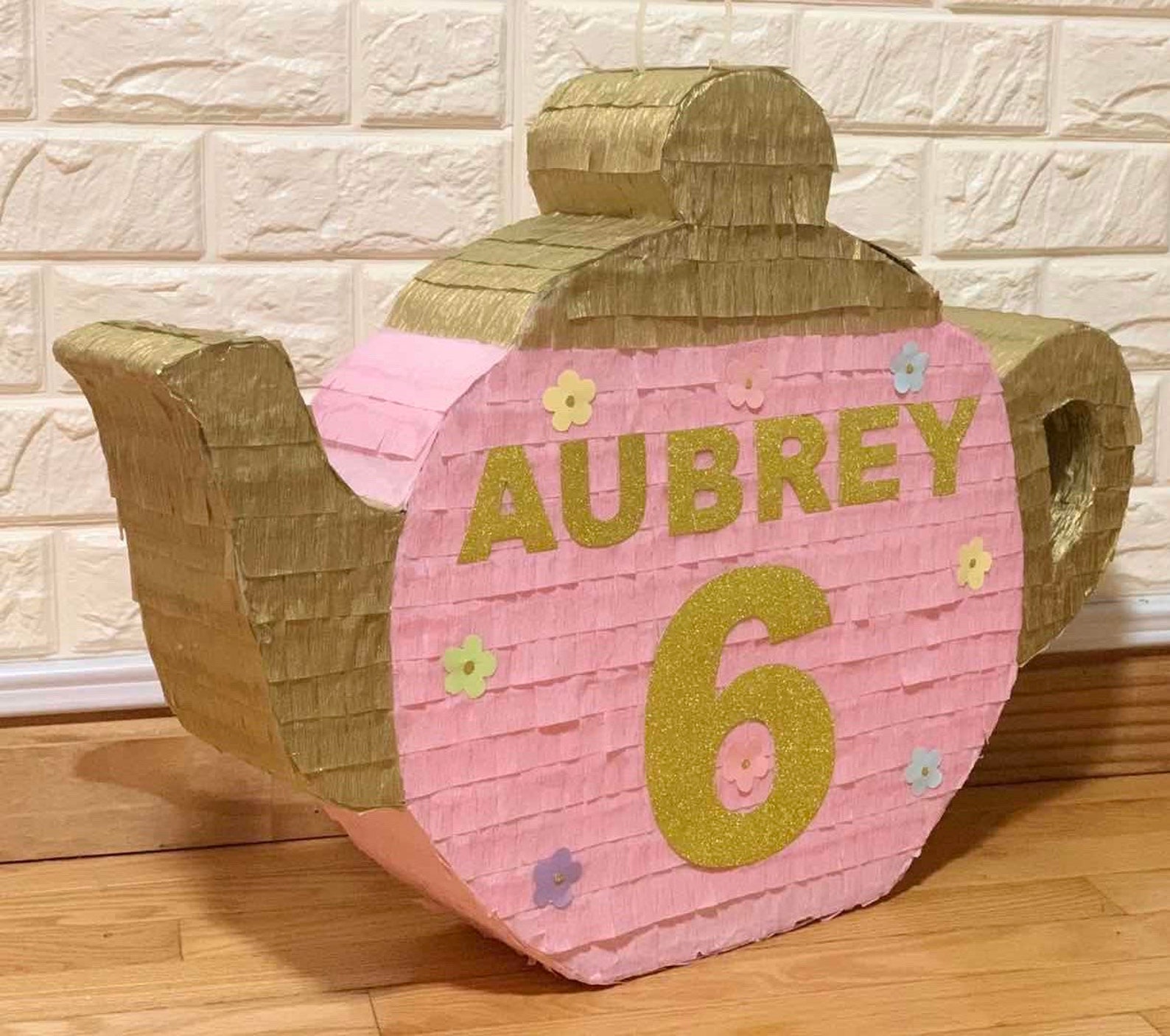 Tea Pot Pinata Birthday Pinata Custom Name and Number - Etsy
