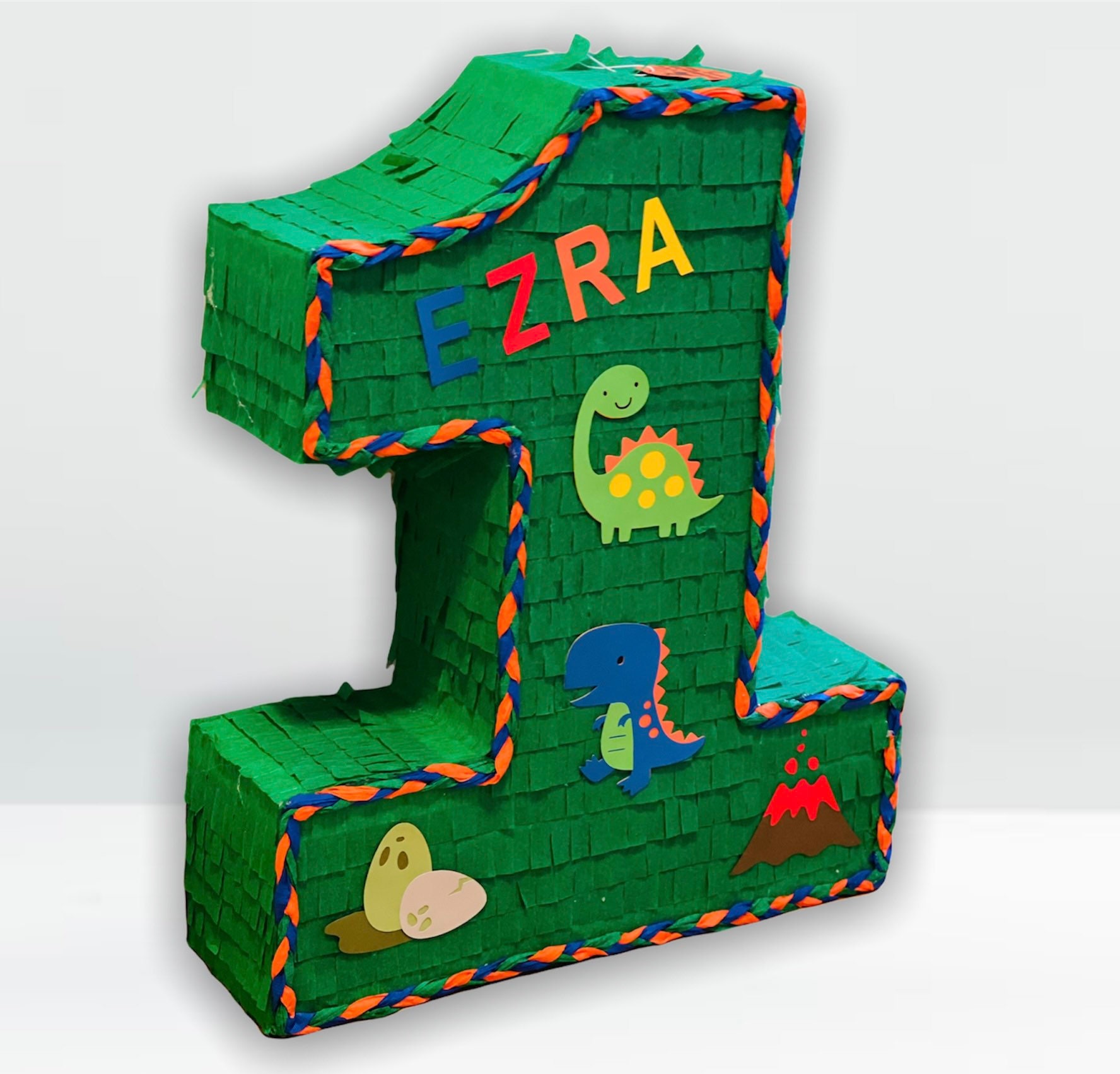 Any Number Dinosaur Pinata Custom Number Pinata & - Etsy