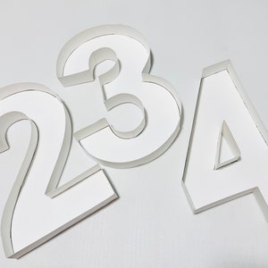 Fillable Letter/number Box, Letter/number Tray, Letter/number Dispaly ...