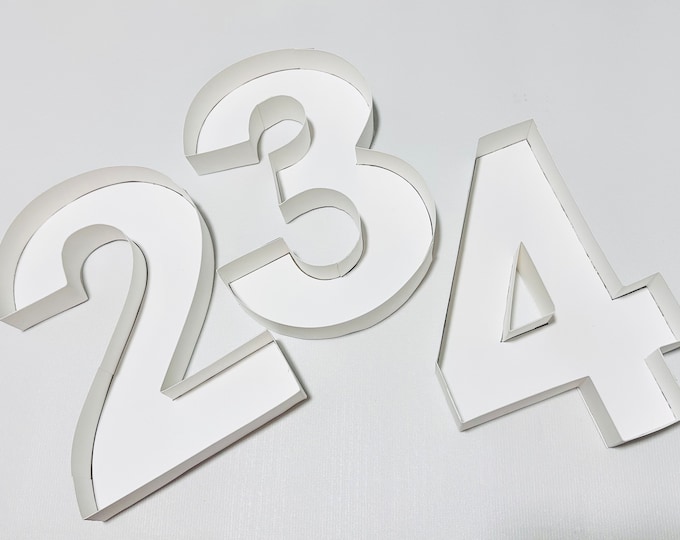 Custom Fillable Number Box for Treats, Snacks, Candy, Charcuterie ...