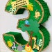 Number 2 Safari Jungle Wild Animals Pinata, Custom Number Pinata ...