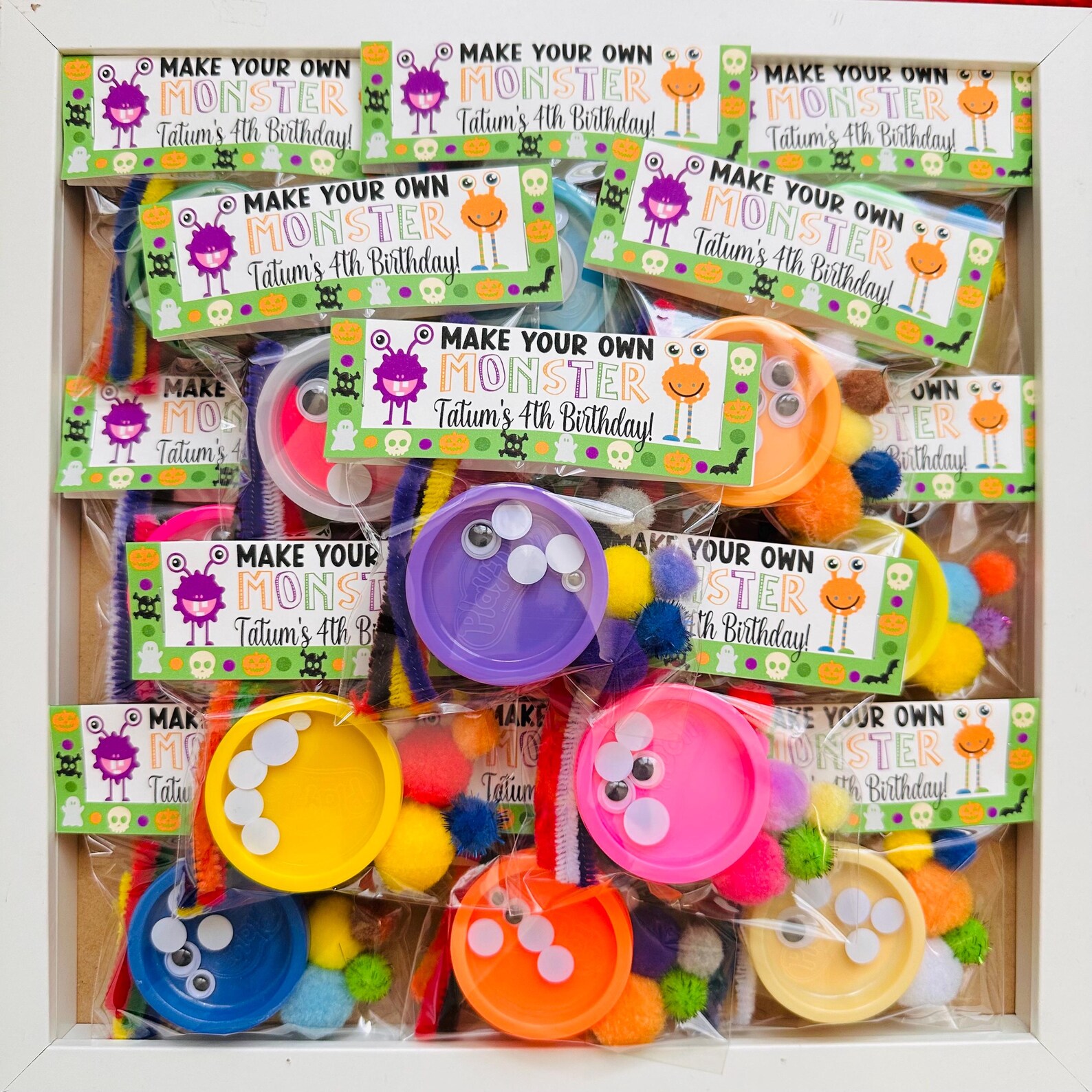 Build Your Own Monster Kits,personalized Halloween Monster Kits,kid ...