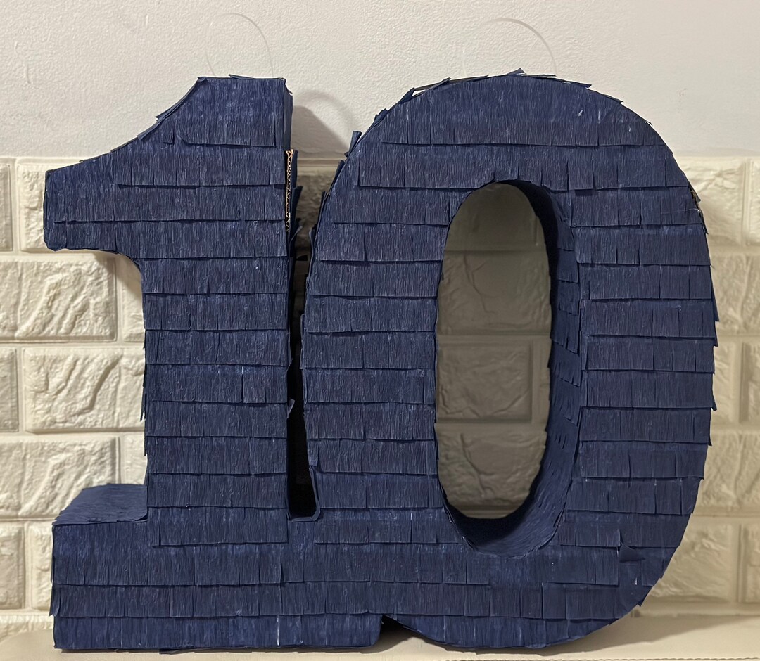 Double Digits Pinata, Double Number Pinata, Number Pinata - Etsy
