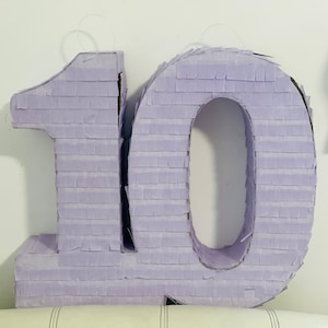 Double Digits Pinata, Double Number Pinata, Number Pinata - Etsy