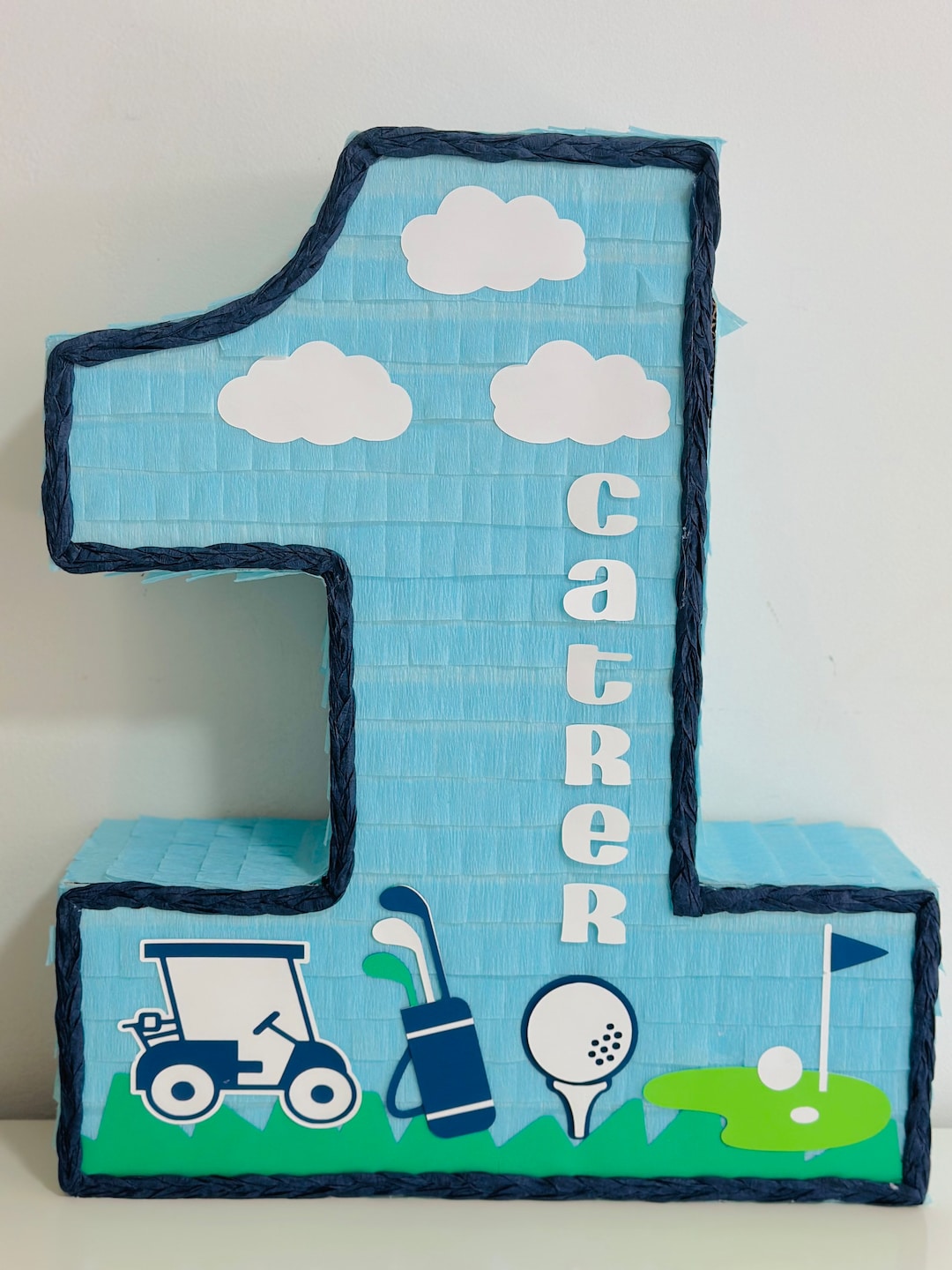 Golf Pinata, Hole in One First Birthday, Hole in One Piñata, Golf ...