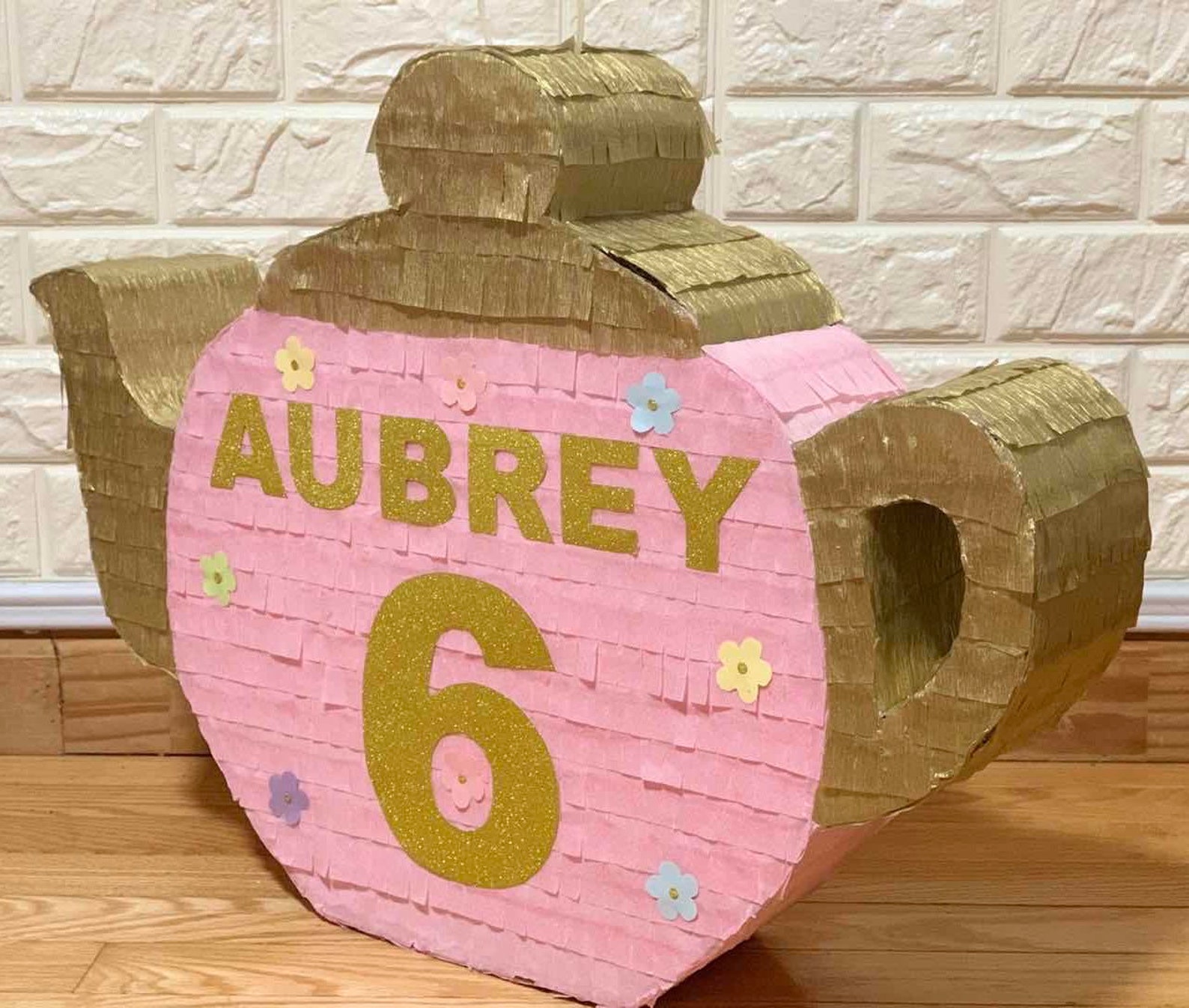 Tea Pot Pinata Birthday Pinata Custom Name and Number - Etsy