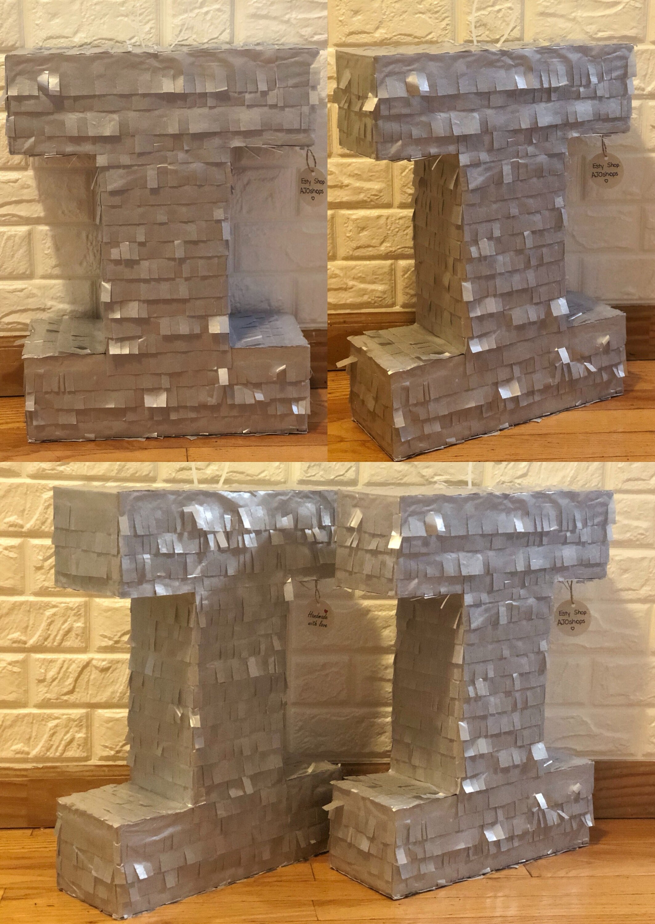 Letter Number Alphabet Pinata Table Letter Decor Custom | Etsy