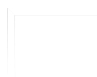 Alexandria White Wash Framed Beveled Mirror - Etsy