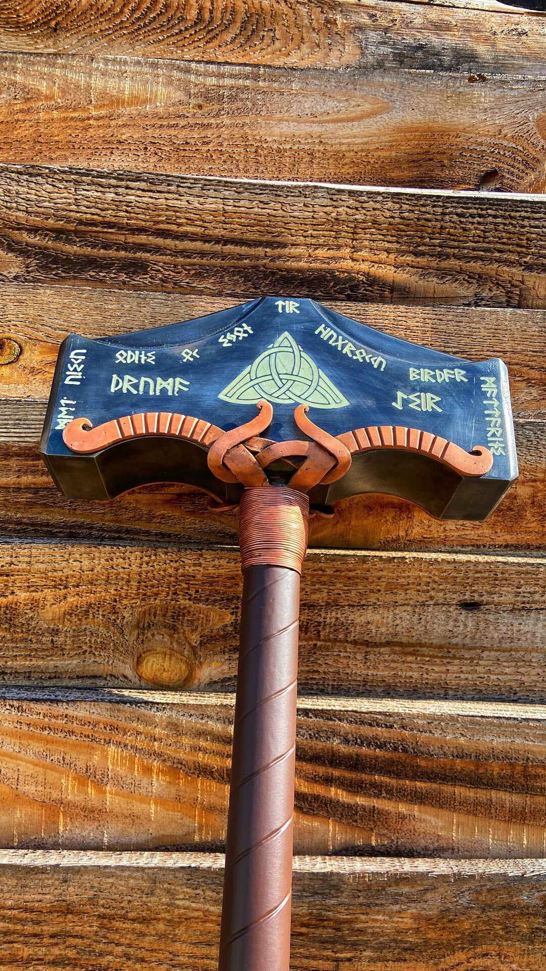 Mjolnir Metal Hammer Gods of War Kratos Hammer Cosplay Weapon War ...