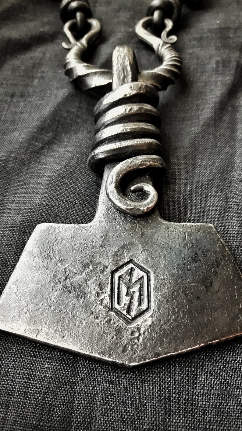 Hand Forged Mega Mjolnir 2 1/2 Thor's Hammer Viking Norse | Etsy